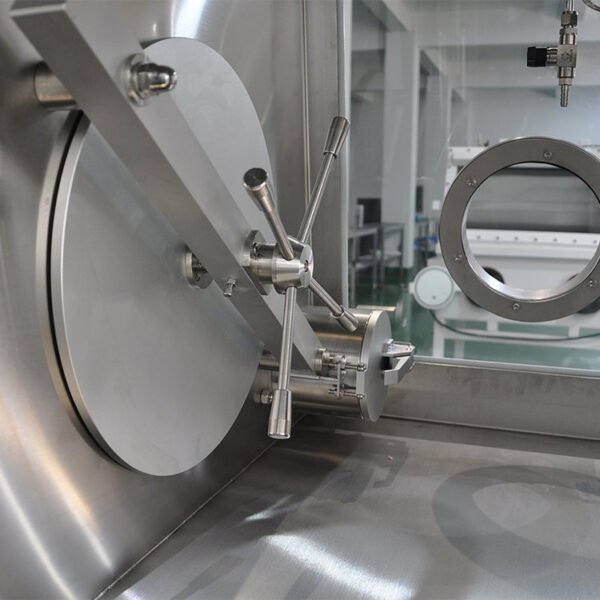 Lever Handles in Dual-Sided, Dual-Station Isolator Glove Boxes with ...